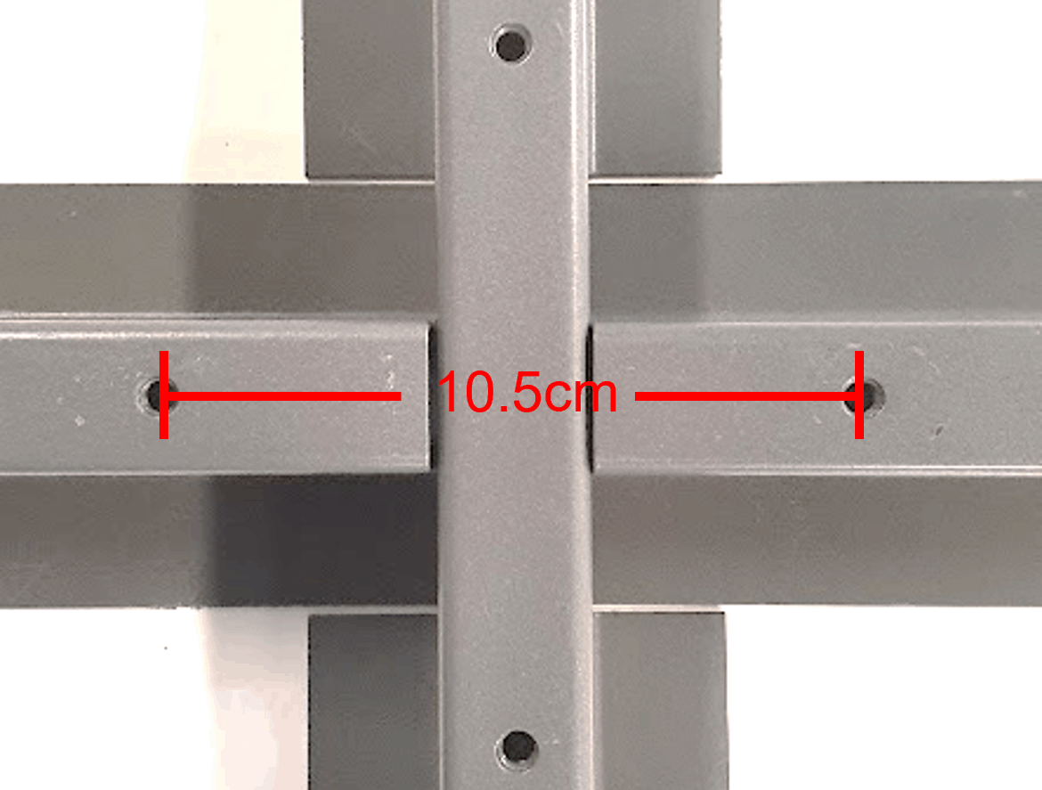 SMALL CROSS FRAME BASE FOR CANT. UMB | Shelta