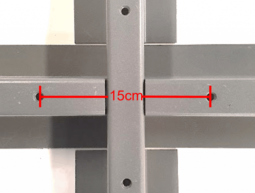 STAINLESS STEEL CROSS FRAME | Shelta